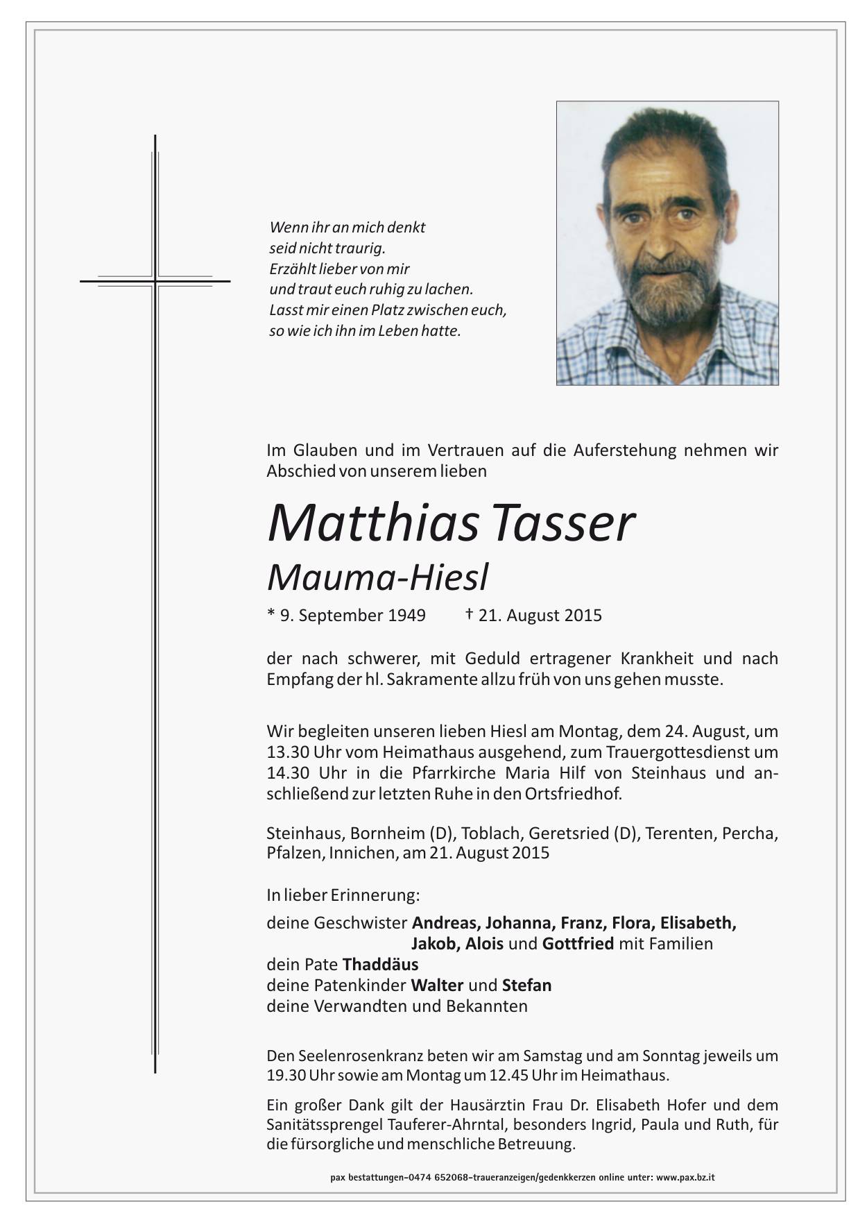Matthias Tasser